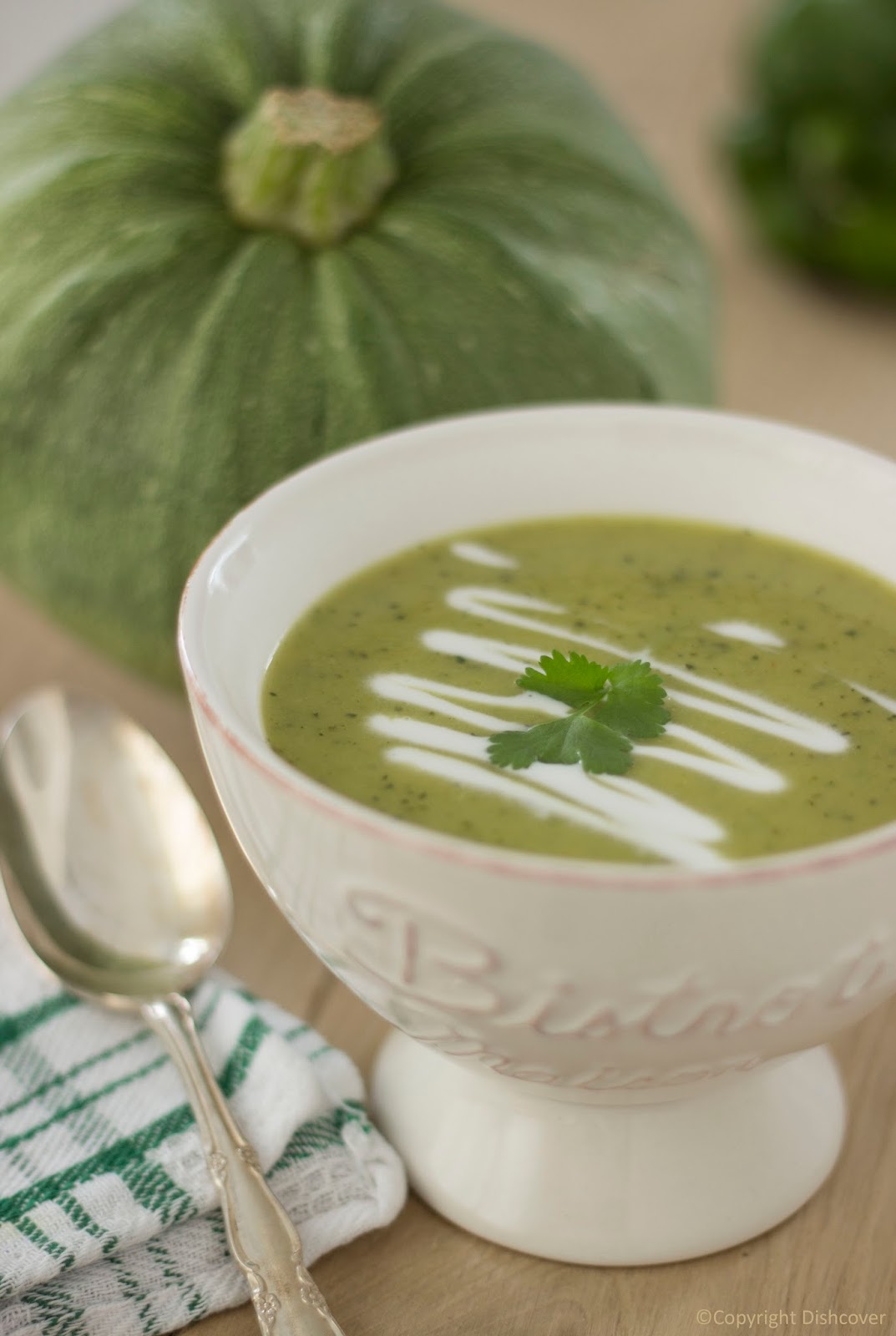 Dishcover: Courgettesoep met een oosterse twist