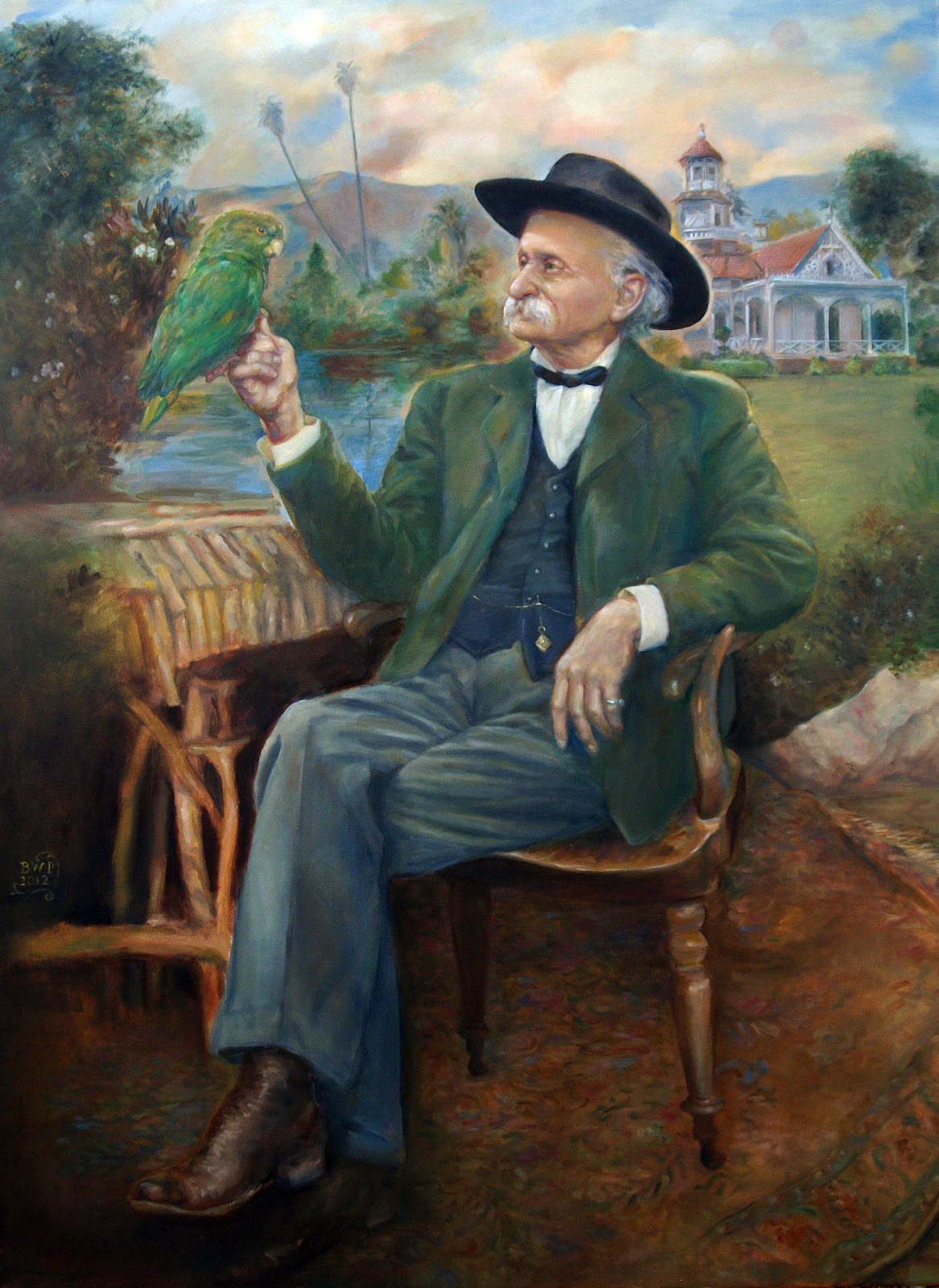 Belita's Art Blog: Lucky Baldwin and Anita Baldwin