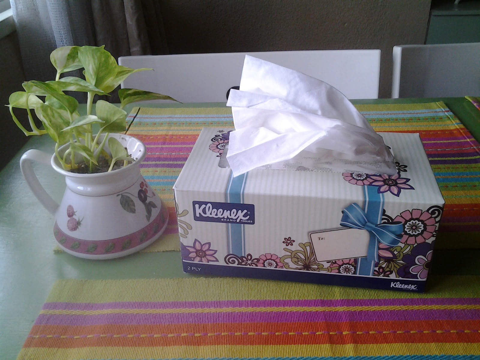 adline writes: Sharing is Caring with Kleenex :)