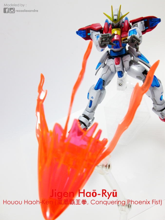 Custom Build: HGBF 1/144 Try Burning Gundam
