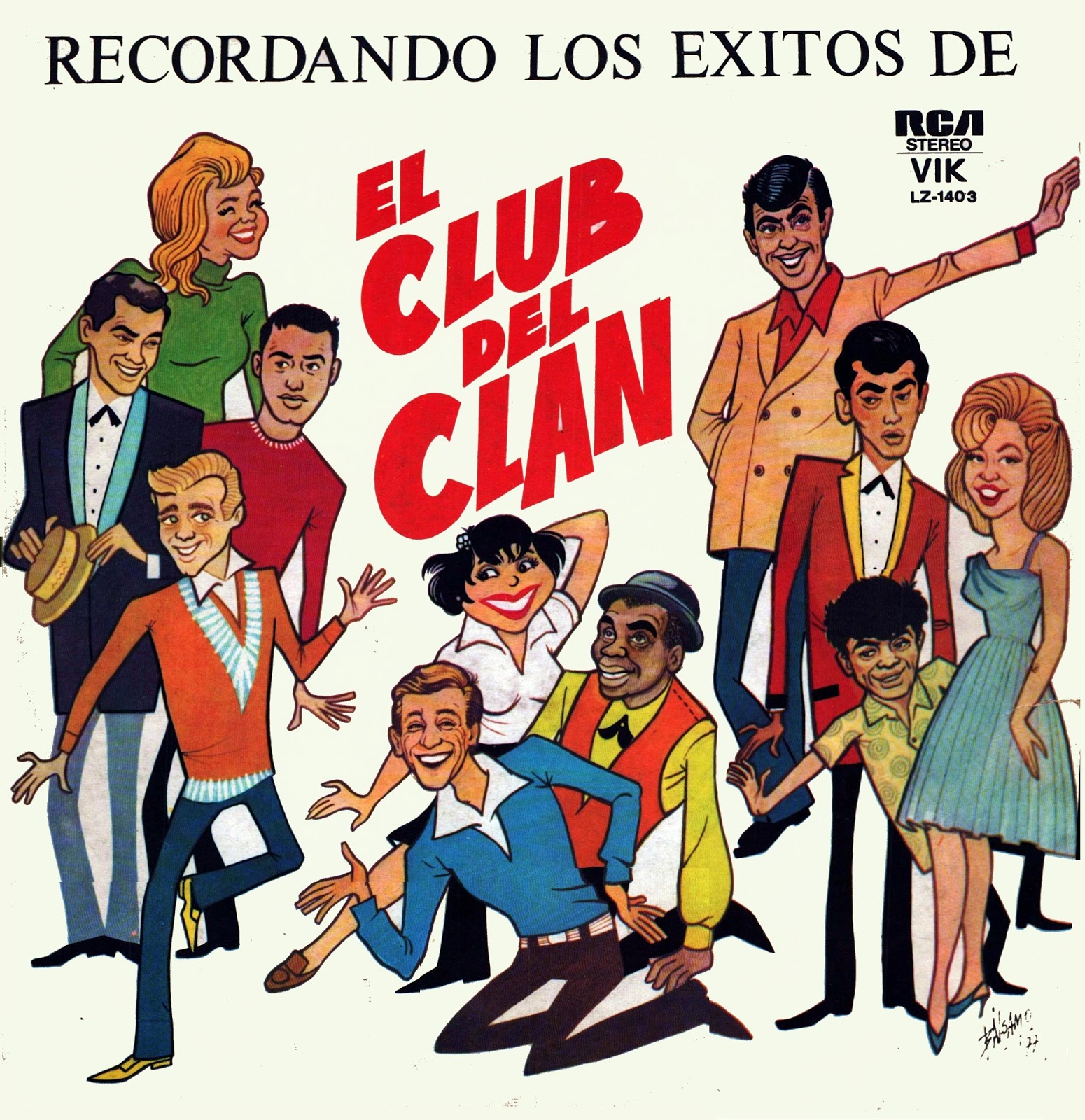EL CLUB DEL CLAN - RECORDANDO LOS EXITOS DE - 1977 - OMAR LONGHI
