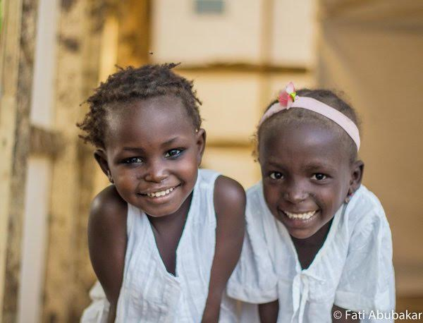 Check out this adorable mini fashion shoot with IDP children in Maiduguri