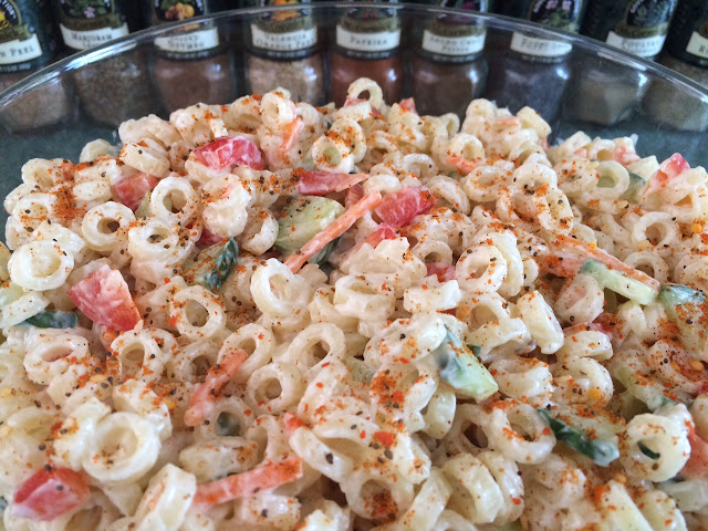 Corners of My Life: pasta ring salad