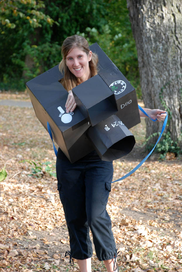 My Cup Overflows: Cardboard Costumes