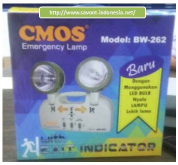 CMOS BW-262 EMERGENCY TWIN LAMP | EMERGENCY LIGHTING (LAMPU EMERGENCY ...