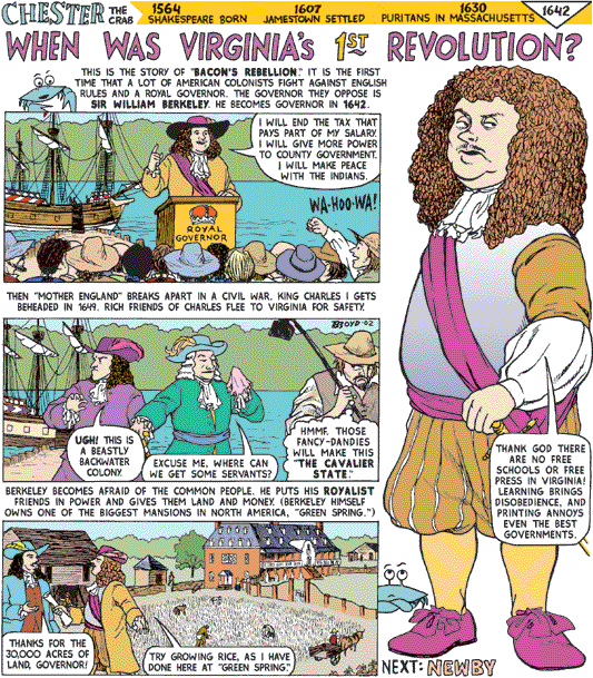 Ms Naz's Class: 13 colonies comics