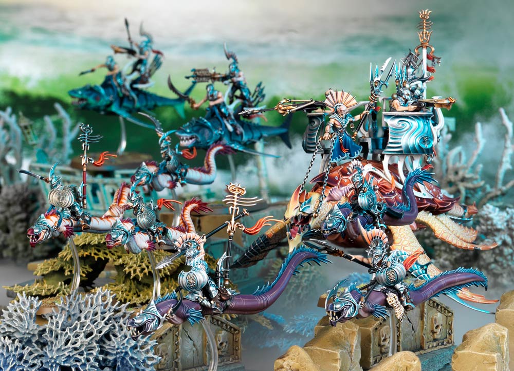 miniwars: Casta guerrera Akhelian - Idoneth Deepkin