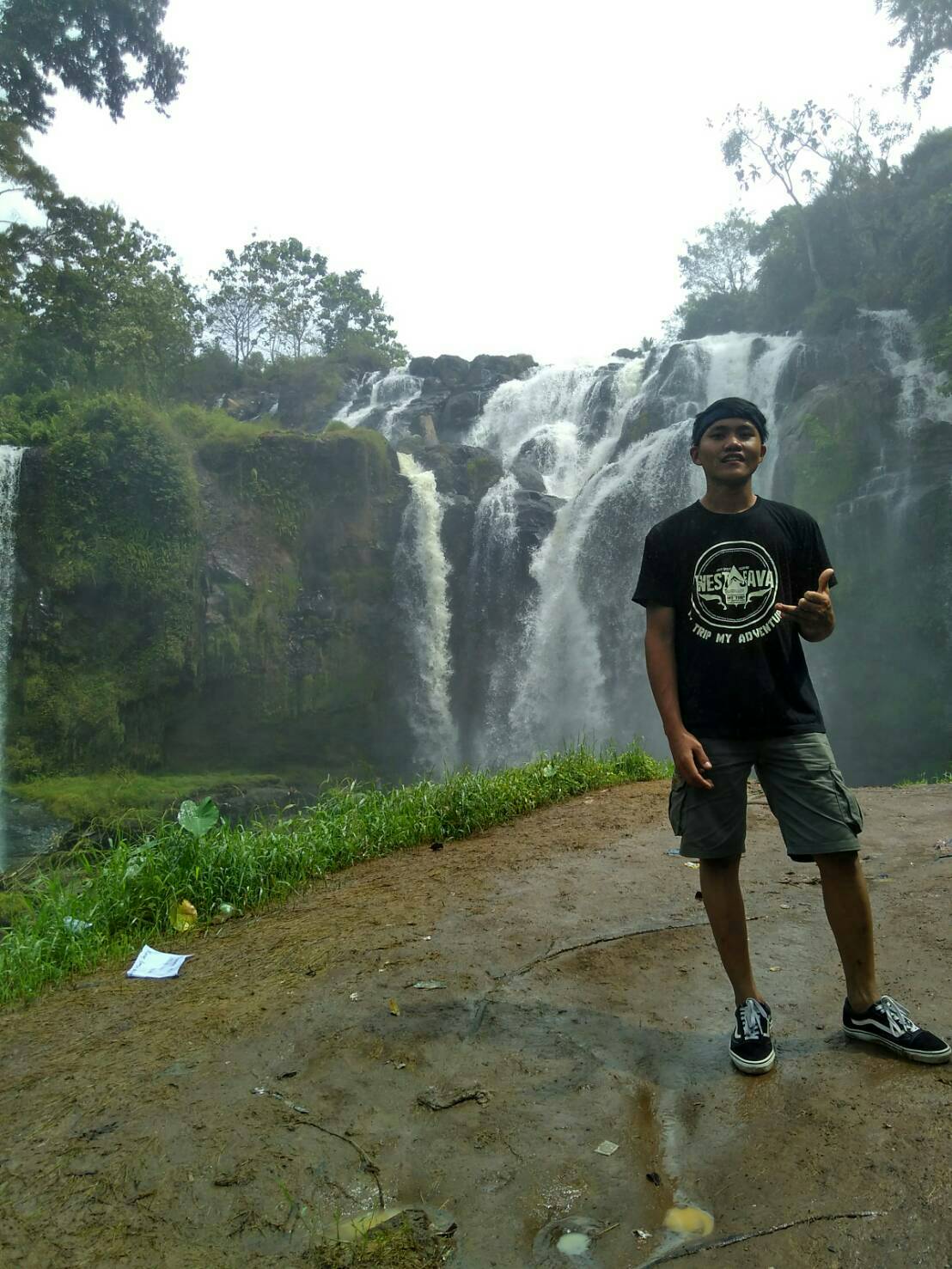 Wisata Air Terjun Curup Gangsa Kabupaten Way Kanan