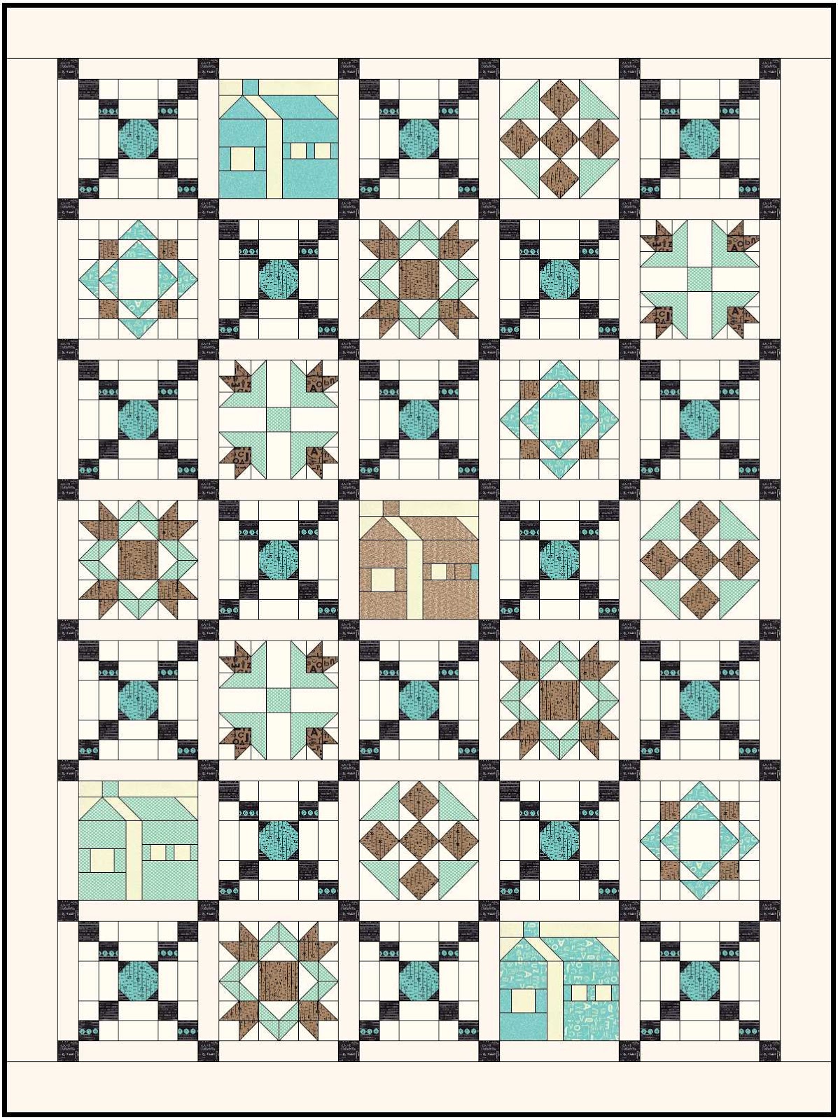At a crossroads on how to finish my Crossroads quilt | Elm Street Quilts