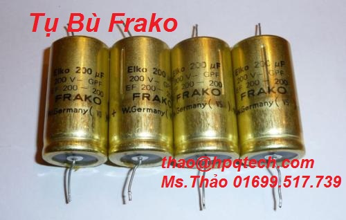 Thiết bị công nghiệp: FRAKO Capacitors Vietnam LKT 10-400-DB_Đại lý ...