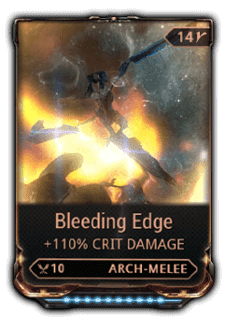Bleeding Edge (アークウィング近接) | WARFRAME（PS4）備忘録