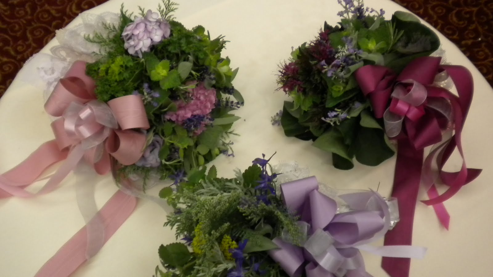 Rosemary's Sampler: Tussie Mussies