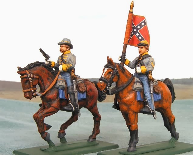 Benno's Figures Forum • ACW Confederate cavalry from Perry