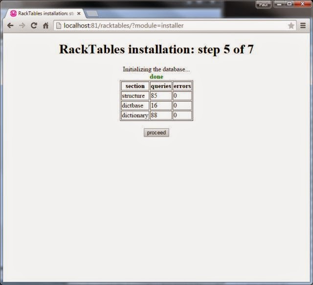 my weBlog: Running RackTables on Windows 7