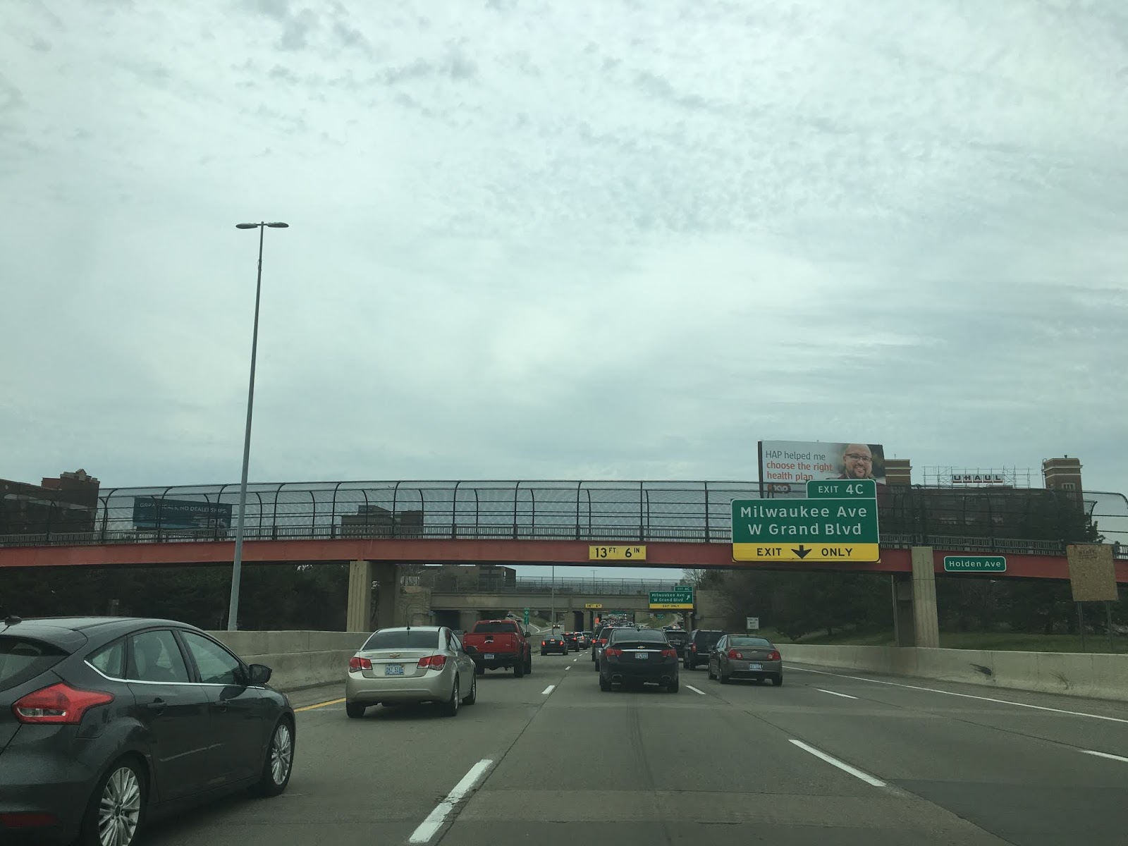 M-10; the Lodge Freeway (Old US Route 10, Old US Route 12 and Old ...