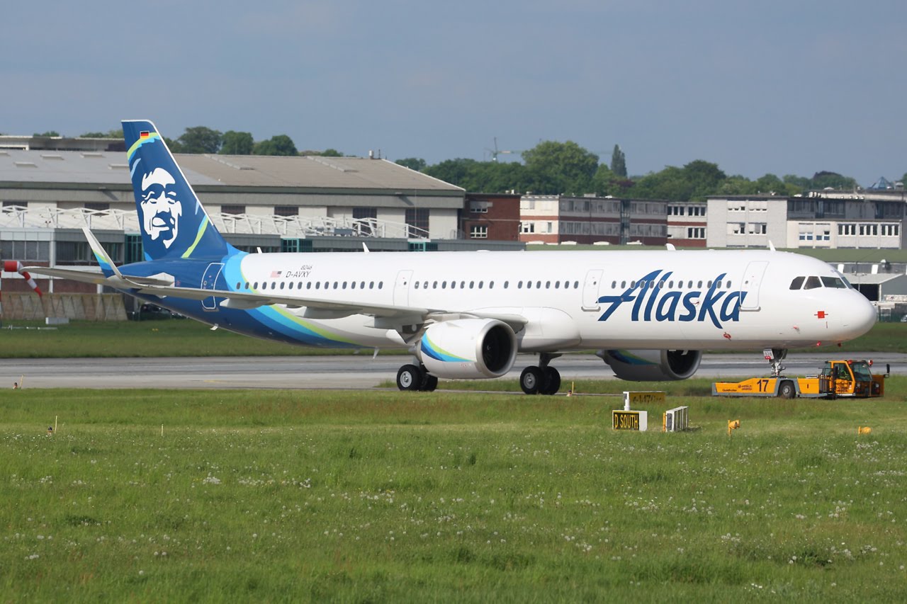 Airbus Hamburg Finkenwerder News: A321-253N, Alaska Airlines, N928VA ...