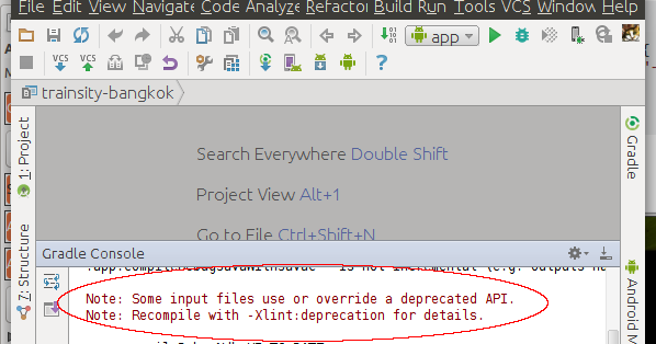 dominoc925: Identifying deprecated classes and methods in Android Studio with "Recompile with ...