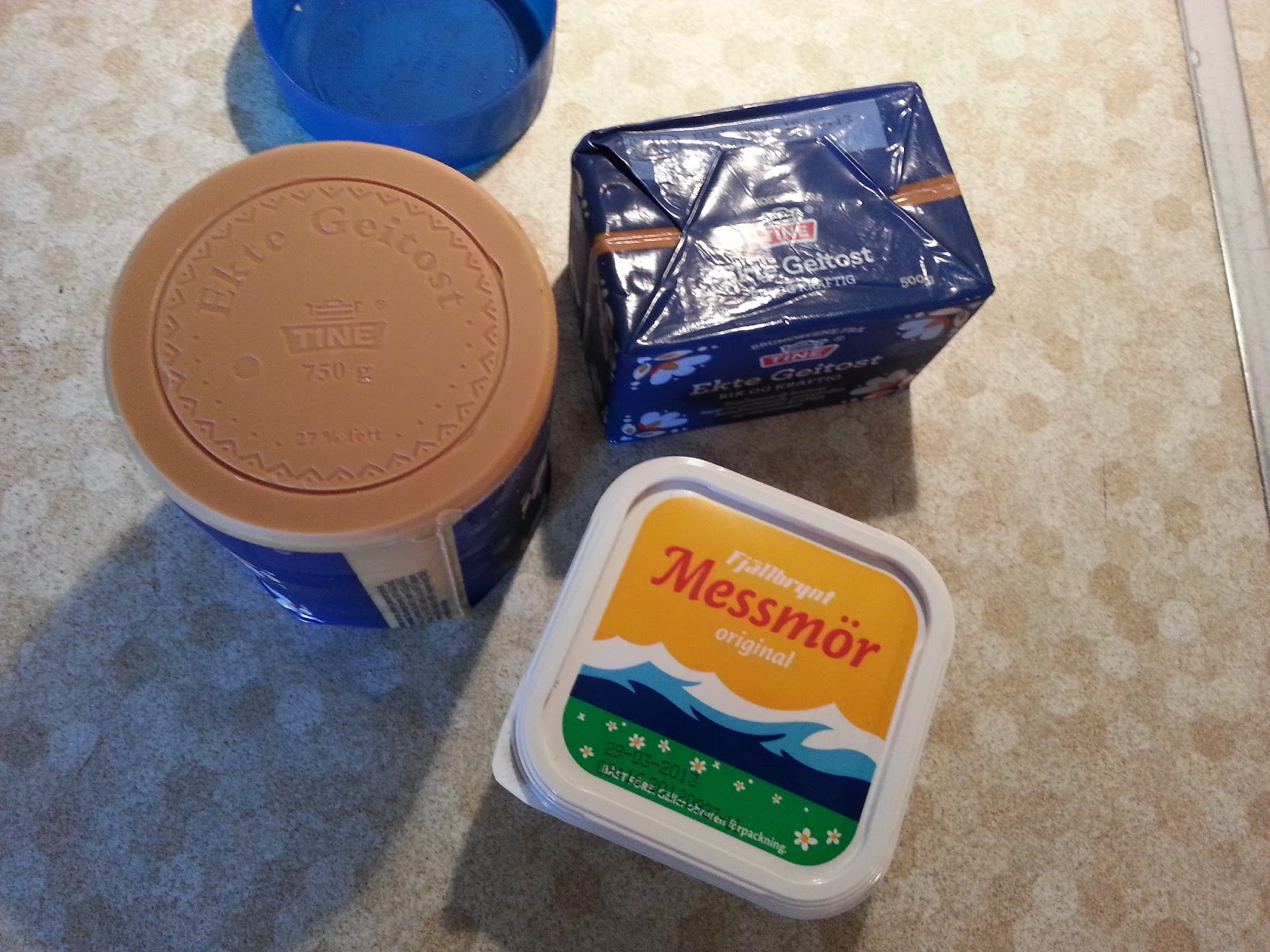 Michael Peverett: brunost and messmör