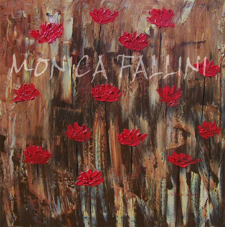 Paintings by Monica Fallini: Contemporary abstract paintings modern art ...