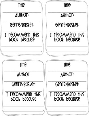 Classroom Freebies Too: Book Recommendations