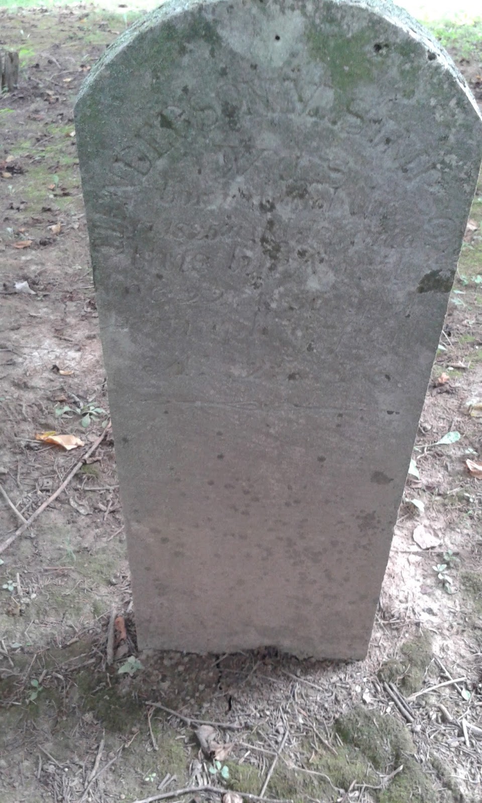 A Walk Through The Tombstones: Old Simpson Chapel Cemetery