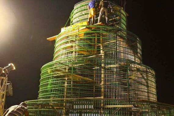 Star Lager Beer Set To Break World Record With Xmas Tree Made From 8000 ...