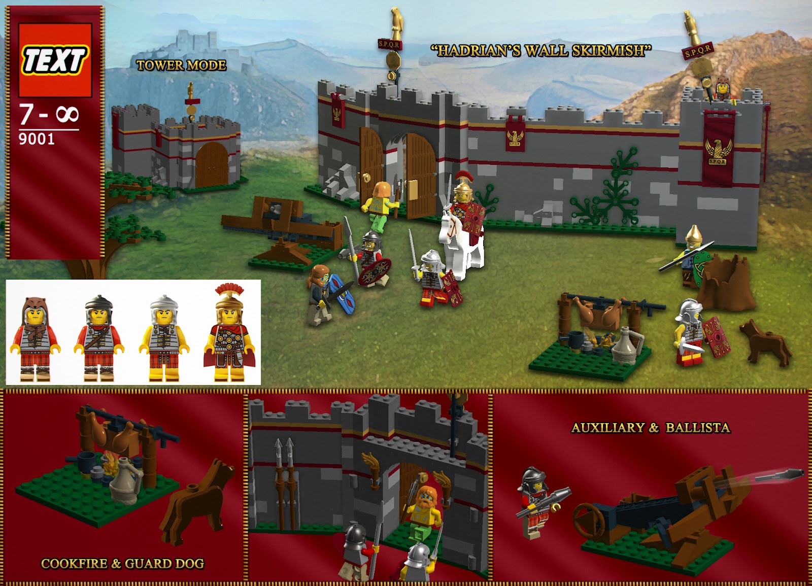 ForThe Empire! Roman Lego Kits