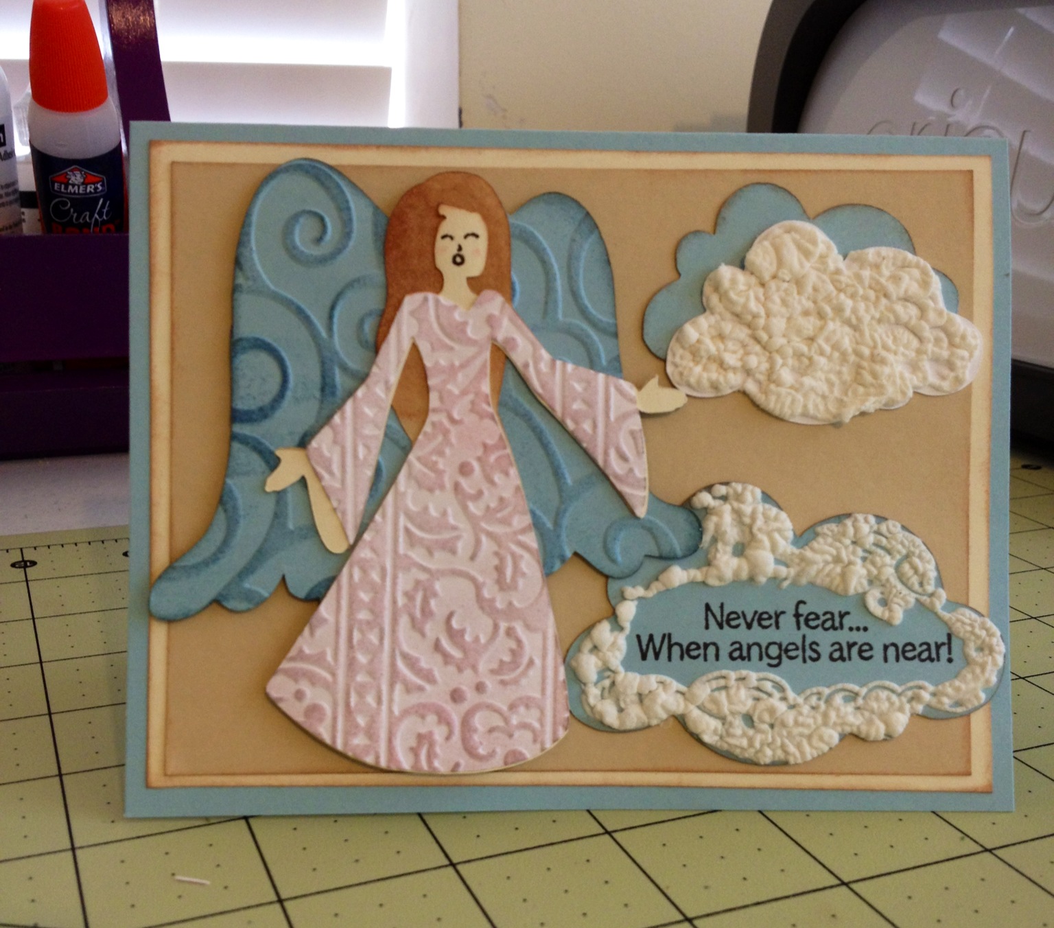 ~ Marilyn's Cricut Cards ~: Angels Are Near