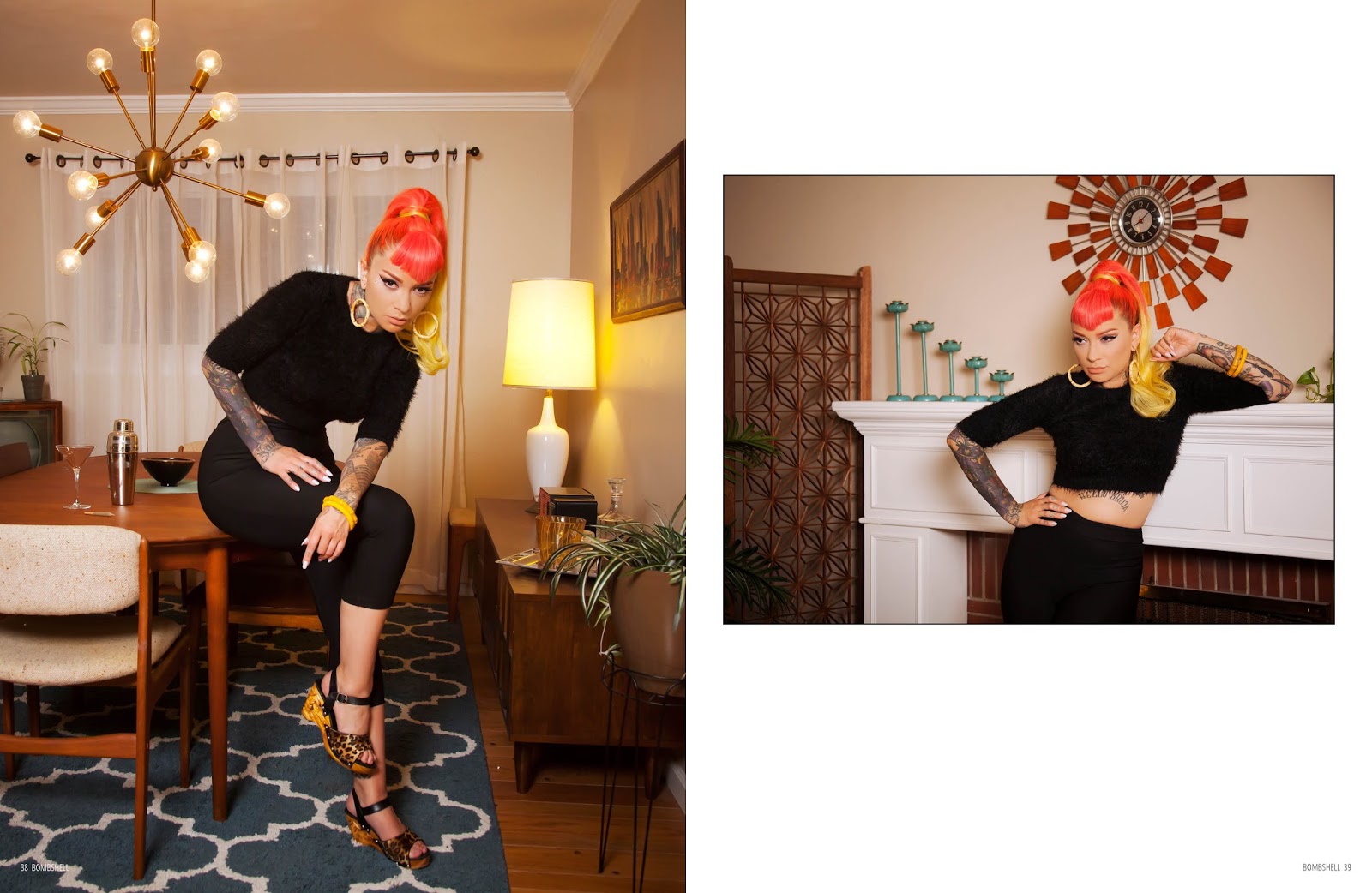 February issue of BOMBSHELL Magazine