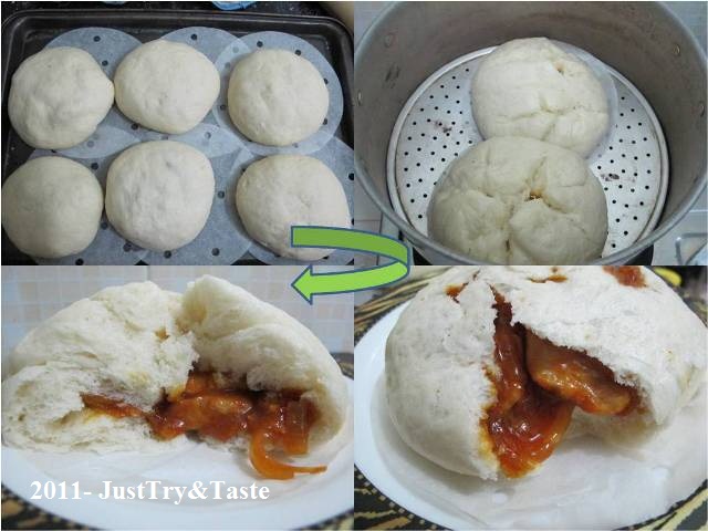 Obsesi Roti 9: Pau Isi Ayam Pedas & Bawang Bombay | Just Try & Taste