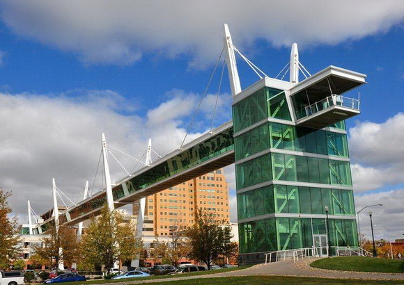 Random Photo & Video Database: The Davenport Skybridge is a pedestrian ...