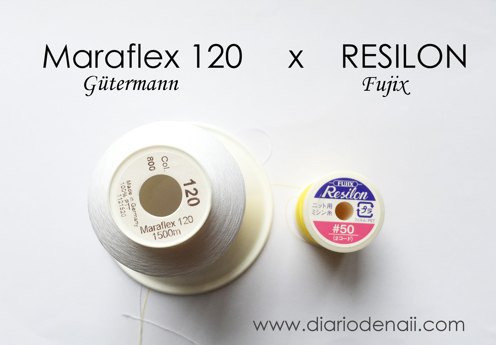 Hilo Maraflex 120 de Gutermann » Patrones en pdf | Naii Costura