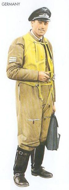 Military Uniforms of World War II: German Major Pilot of Luftflotte 2