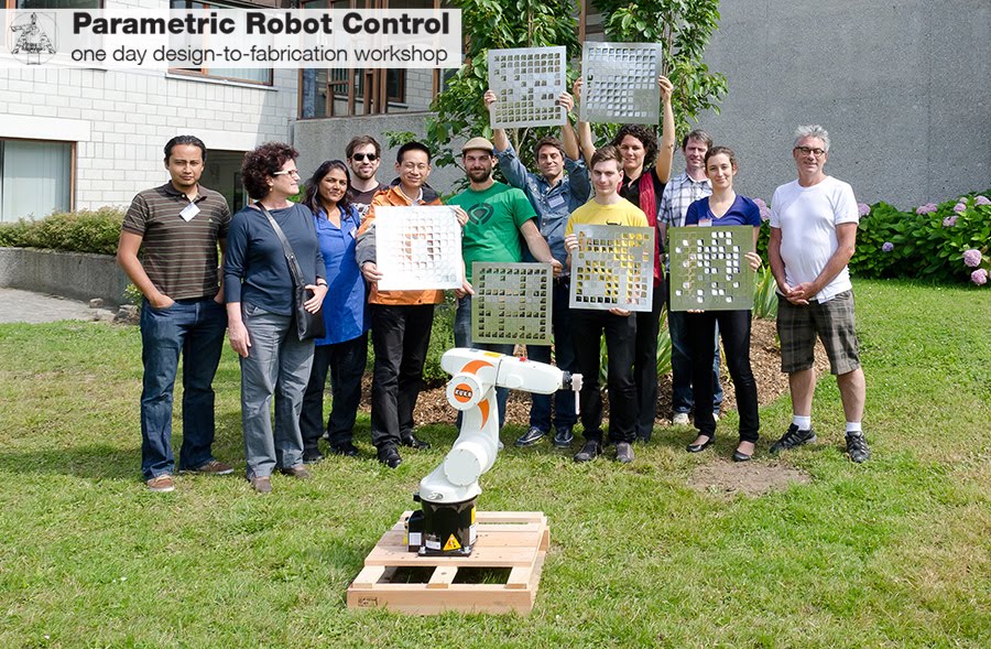 Robots in Architecture: Parametric Robot Control Workshop @ CAAD ...