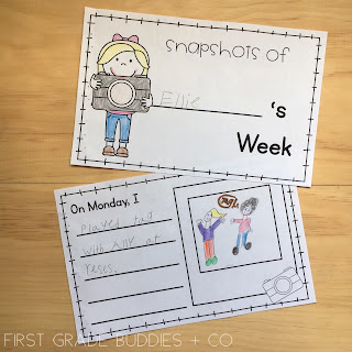 Mini Lessons for Introducing Writer's Workshop | First Grade Buddies