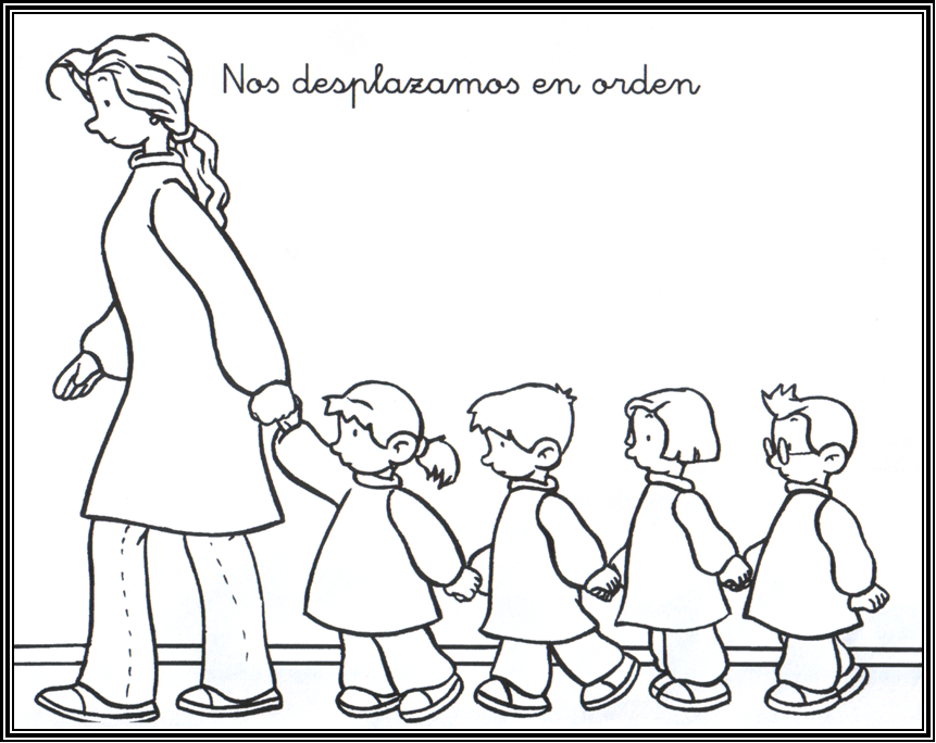 Dibujos de niños haciendo rondas para colorear - Imagui