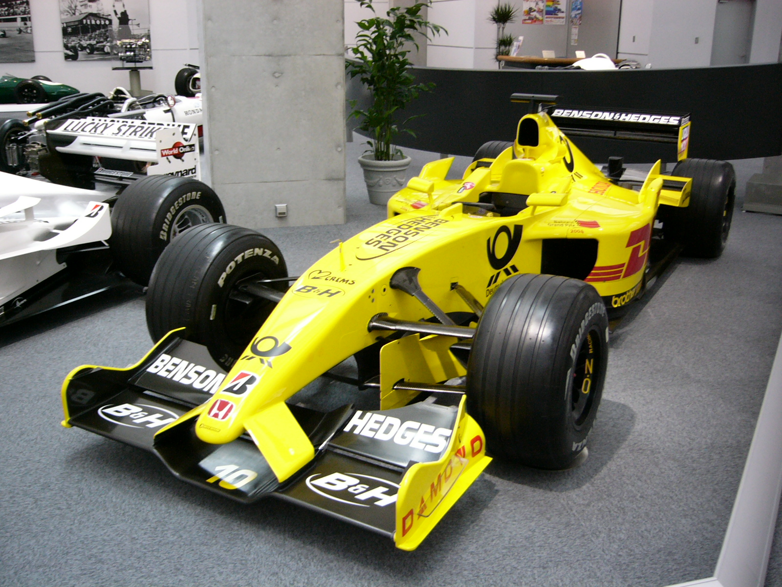 Formula 1 Cars Evolution: Jordan Grand Prix