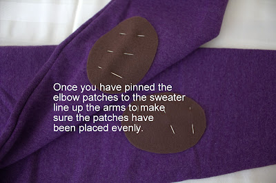Distractions: Simple DIY Elbow Patches