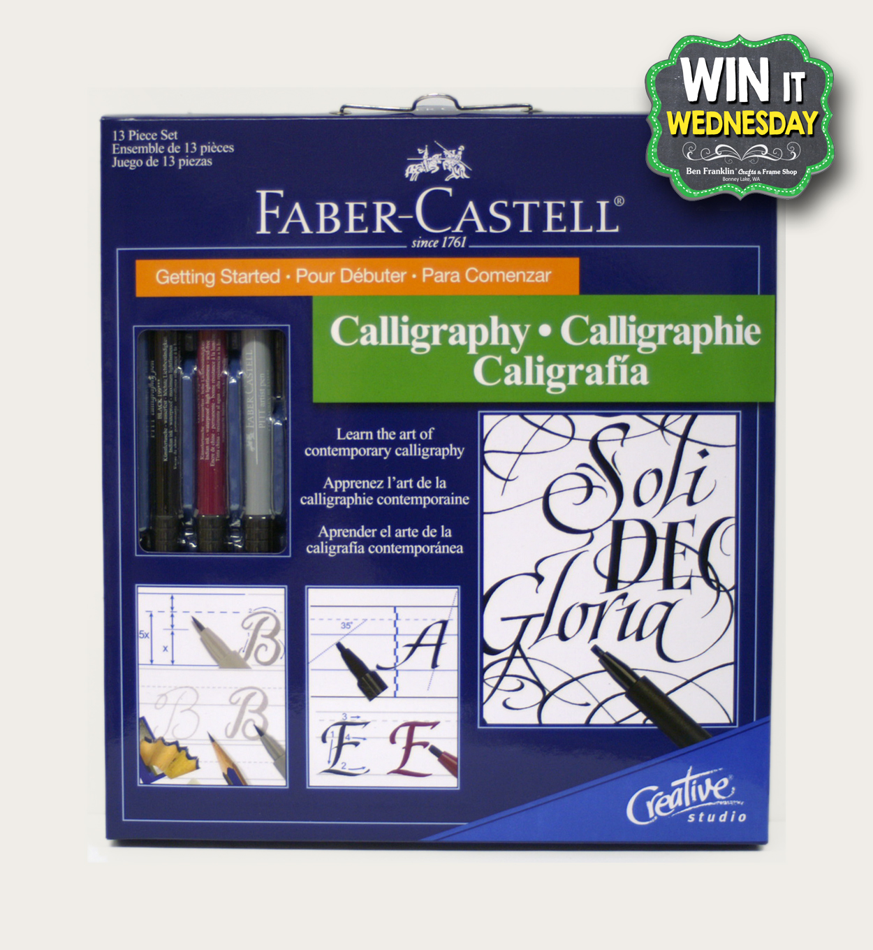 Ben Franklin Crafts and Frame Shop: Win This Calligraphy Set with ...