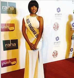 SWP: Photos: Miss Tanzania Lilian Kamazima's Look To Tuzo Za Watu 2015.