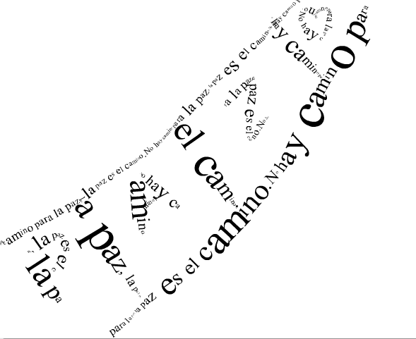 JARDÍN DE GENTE: 7° A y B / Caligramas