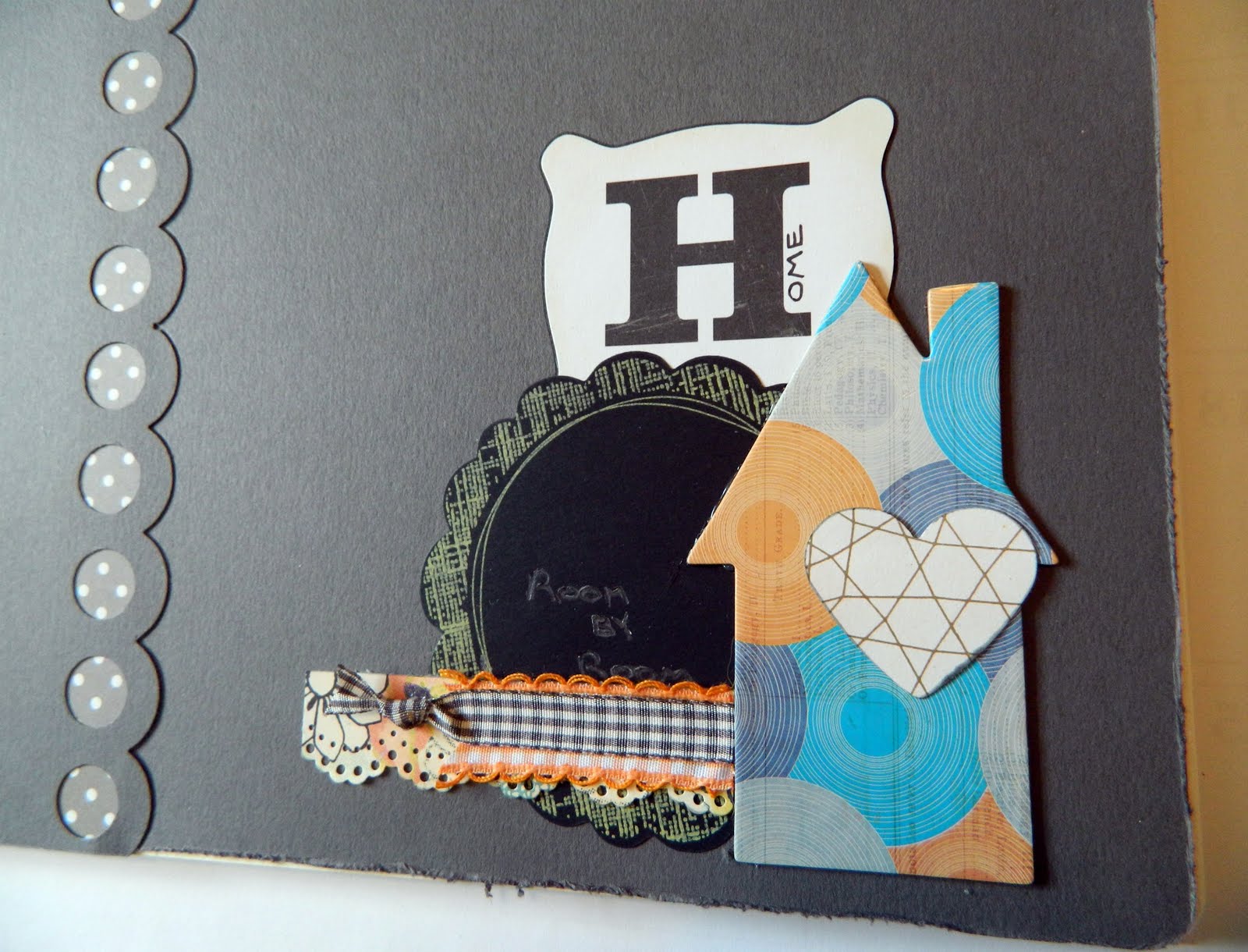 The Scrappy Tree: Good Old Fashion Scrapbook - Tutorial