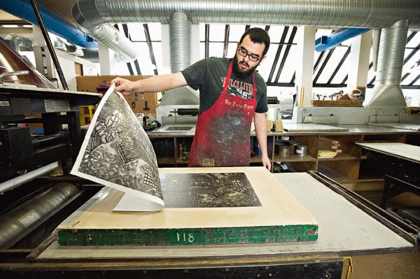 In the Art Studio: What is printmaking?