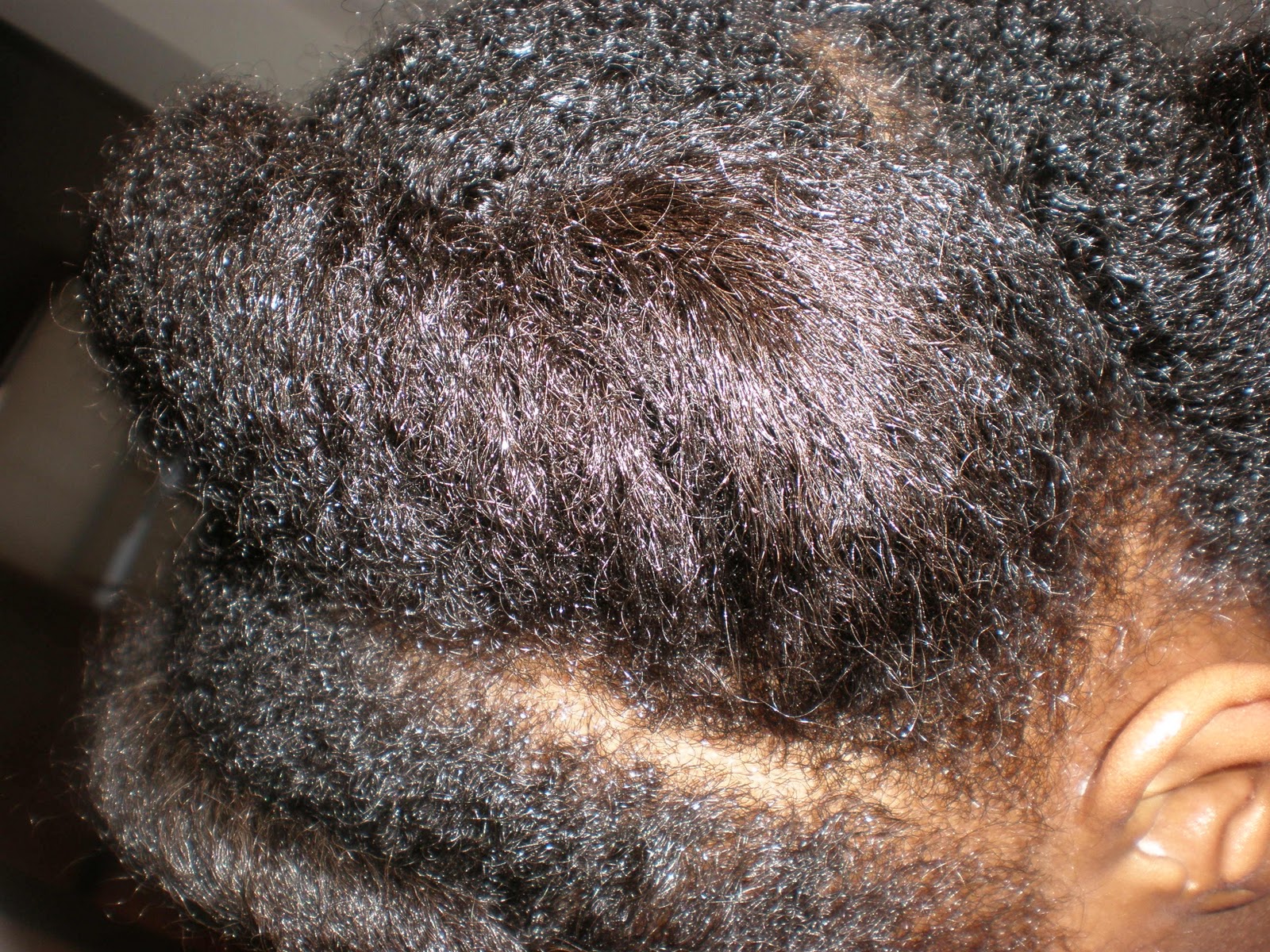 Curly natuarlista: Black baby bumble bee : hair style of the day!!!