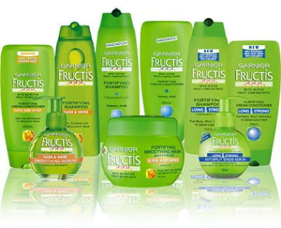 Green Beauty: Garnier Fructis Natural Shampoo and Conditioner