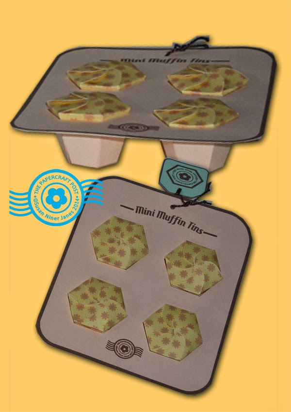 The Papercraft Post: "Mini Muffin Tin" Tutorial