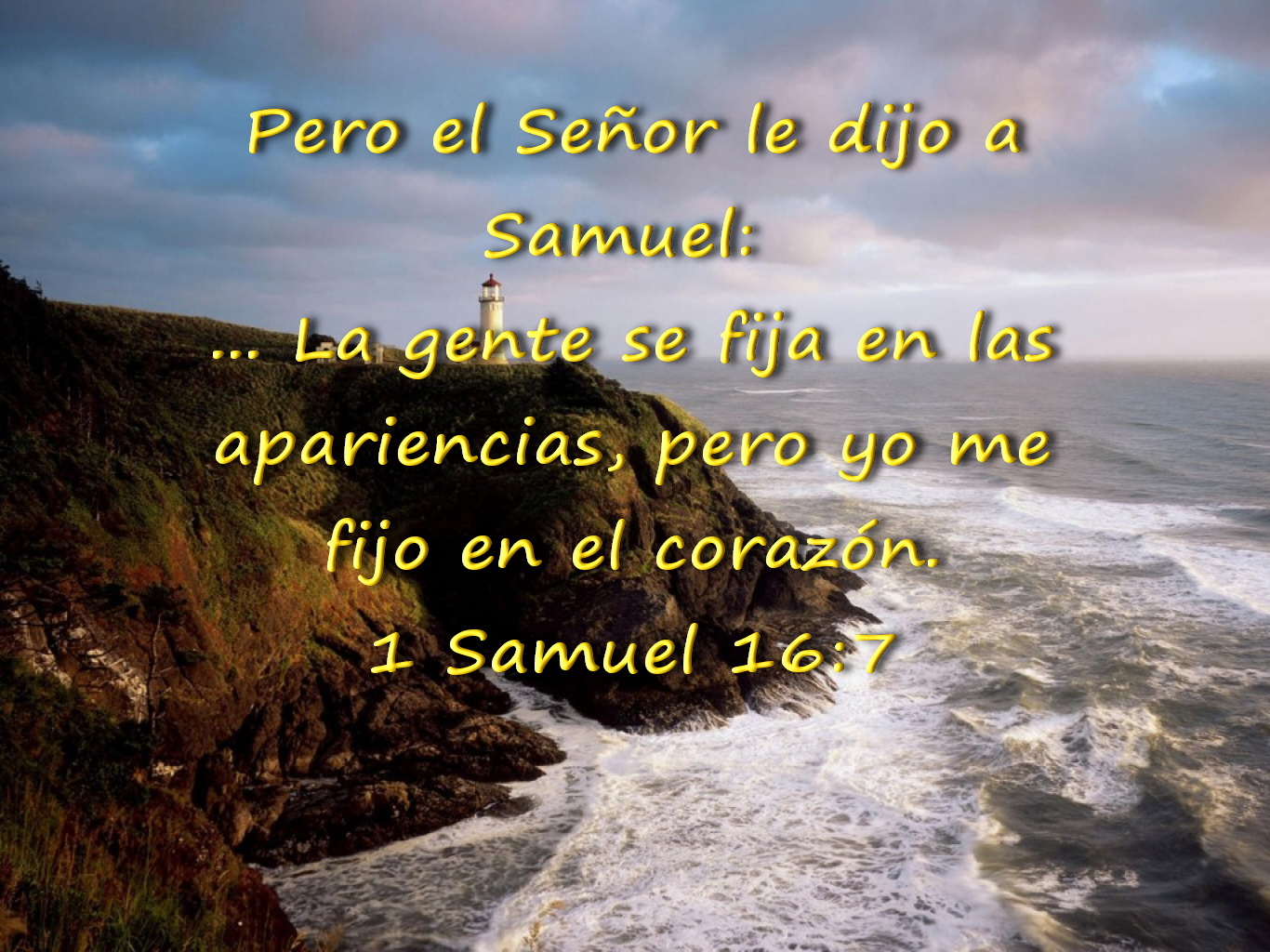 Biblia, paisajes y maravillas: 1 Samuel 16:7