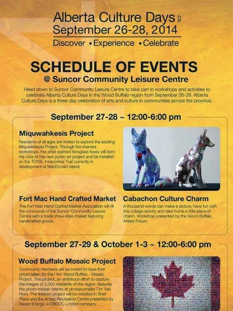 Wood Buffalo Culture: Alberta Culture Days Events at Mac Island