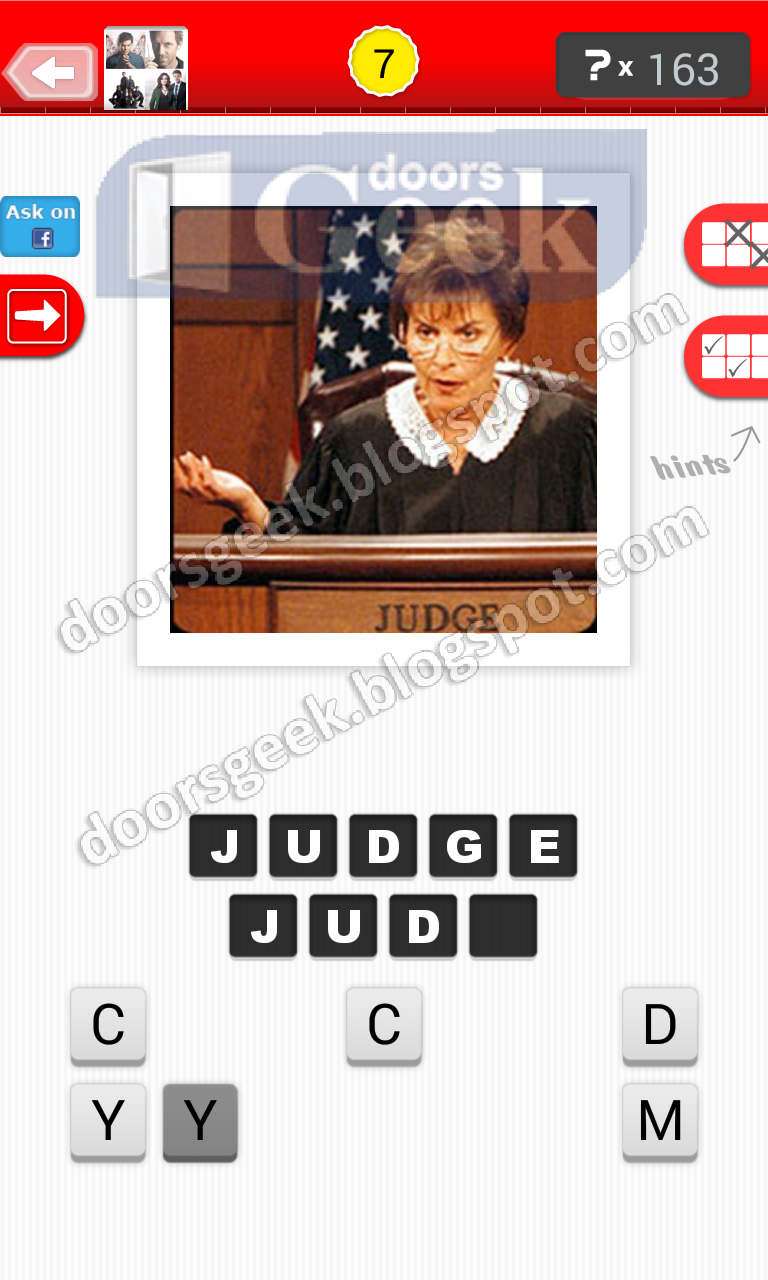 Guess the TV Show - Level 25-7 Answer ~ Doors Geek