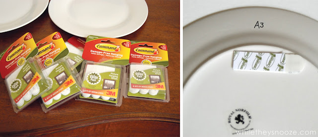 Anthro-Inspired Plate Wall {While They Snooze} | East Coast Creative